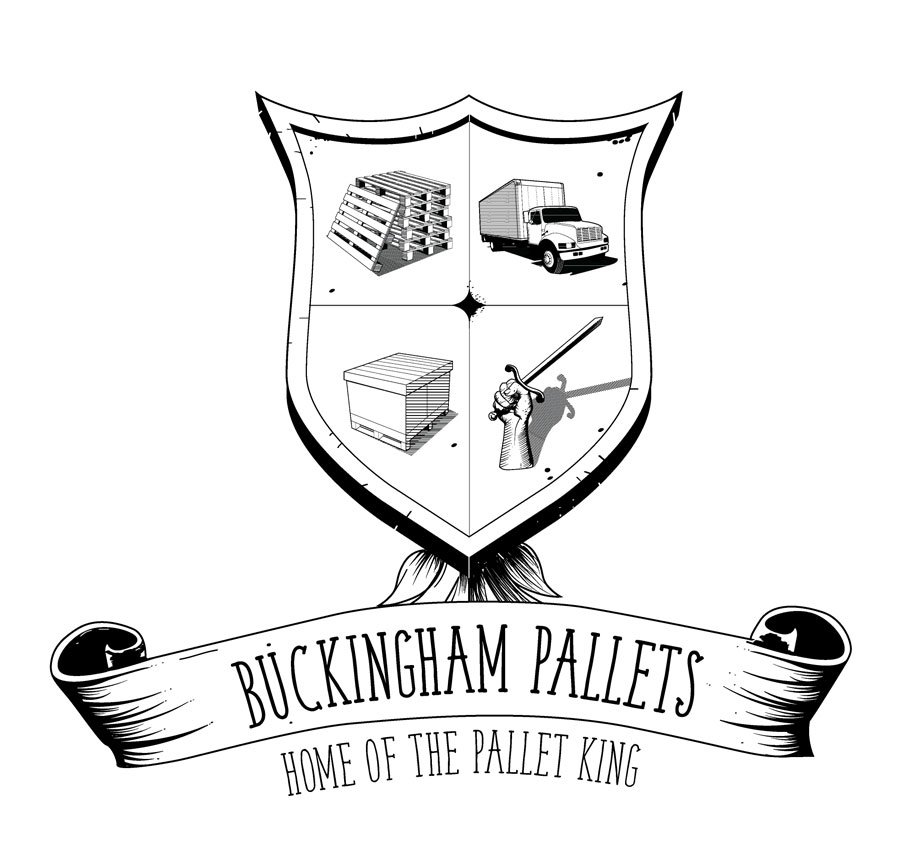 Buckingham Pallets Logo - David Etheridge-Bartow
